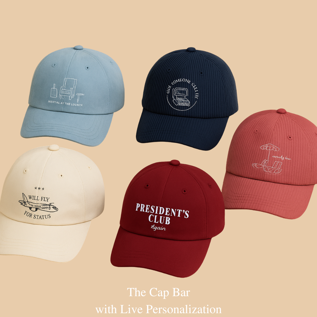 The Cap Bar – Monte & Coe Corporate Gifting