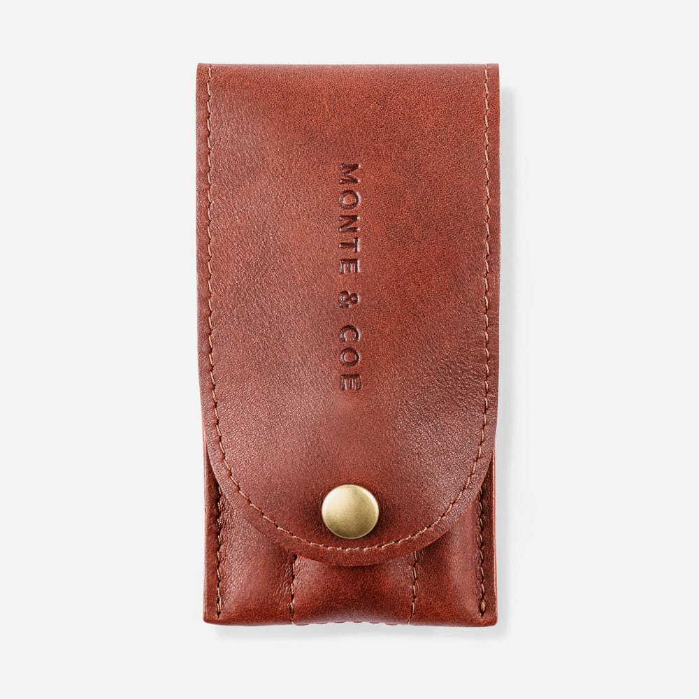 Monte & Coe X ArteStile - Leather Grooming Kit in Cognac – Monte & Coe ...